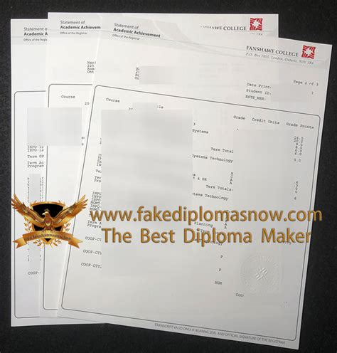 How To Get A Fake Fanshawe College Diploma With Transcript In Canada