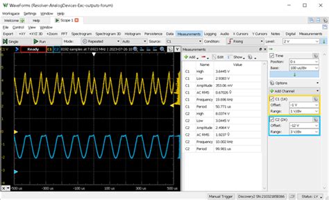 Eval Ad2s1205 Unexpected Excitation Buffer Outputs Qanda Precision
