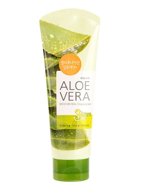 Пенка для умывания Welcos Kwailnara Aloe Vera Moisture Real | отзывы