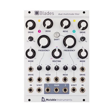 Mutable Instruments Blades— Clockface Modular
