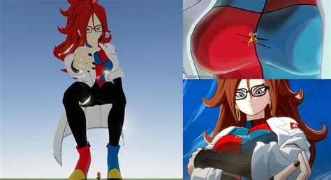 Android 21 Evil Crushes Yamcha With Her Breasts By Multiversepalooza On Deviantart