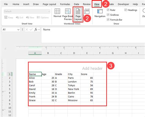 在microsoft Excel中添加页码的6种方法 Infoxiao