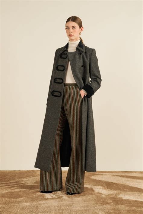 Maria De La Orden Cameron Coat Grey Wool