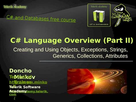 Pptx 3 C Language Overview Part 2 C And Databases Dokumentips