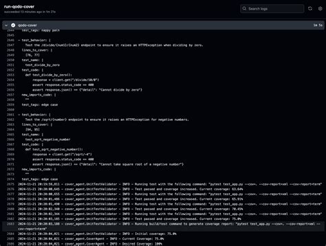 automate test coverage introducing qodo cover