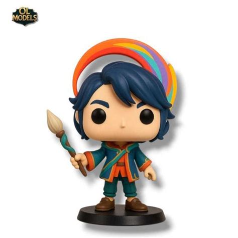 🌈 Hwei Chibi Figure League Of Legends 3d Model・ Stl File For 3d
