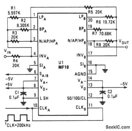 Index Filter Circuit Basic Circuit Circuit Diagram SeekIC Com