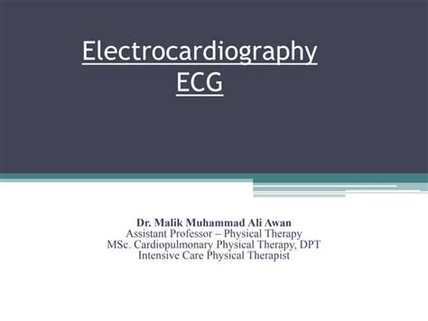 Ecg Reading And Interpretation For Beginners Pptx