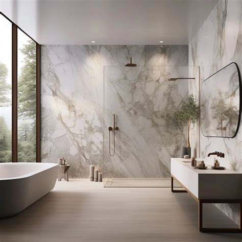 Pvc Marble Wall Cladding Panels For Wet Room Shower And Bathroom Ceiling Cladding And Fluted