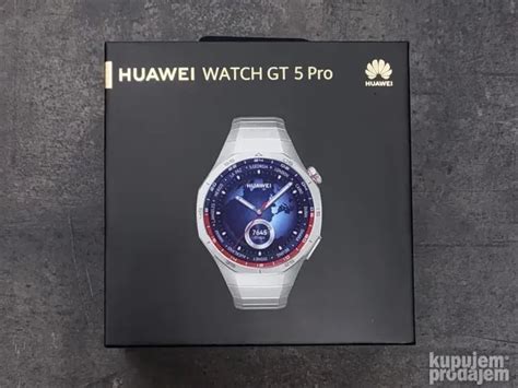 Huawei Watch Gt Pro Titanium Mm Original Pakovanje Kupujemprodajem