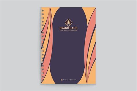 Premium Vector Clean Minimal Notebook Cover Template Premium Vector Clean Minimal Notebook Cover Template