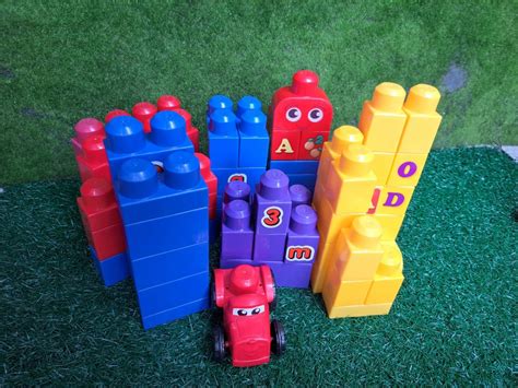Mega Bloks Bundle Sold As Lot Bricks Building Blocks Like Duplo 70 Pcs On Carousell