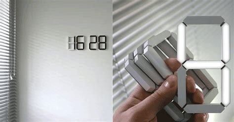 OLED Digital Clock Is Nothing But Numbers WIRED