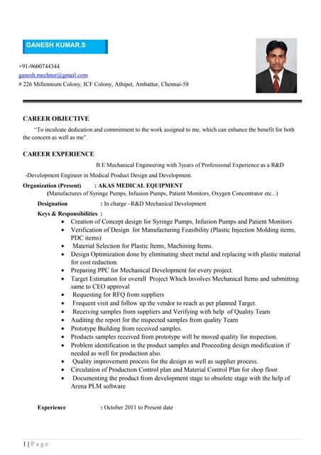 Ganesh Resume Pdf