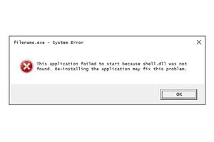 How To Fix Shell Dll Not Found Or Missing Errors