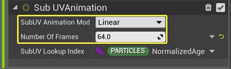 Create A Sprite Particle Effect In Niagara Unreal Engine Documentation