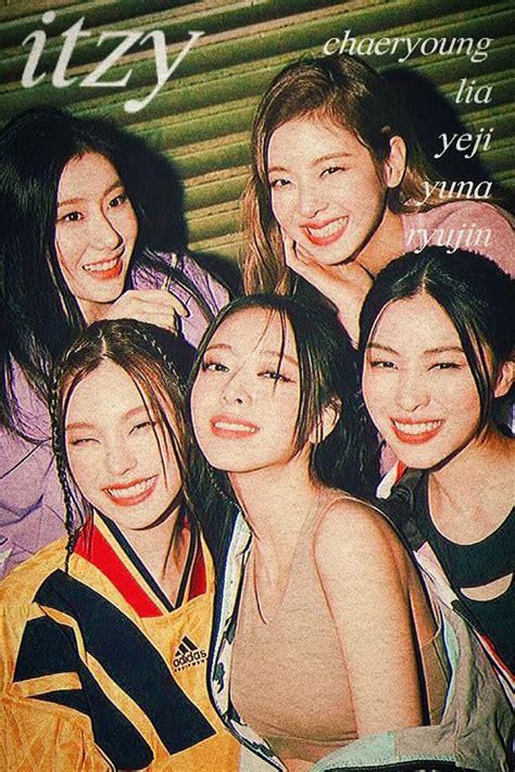 Itzy Poster Kpop Posters Retro Poster Poster Prints