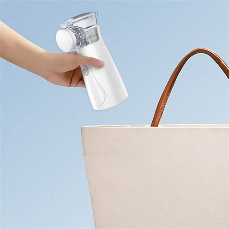 Portable Mesh Nebulizer Ultrasonic Machine Rechargeable And Battery Operated Mio Joe