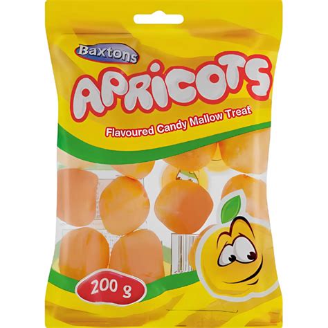 Apricots Candy Mallow Treats 200g Baxtons Shop Today Get It Tomorrow
