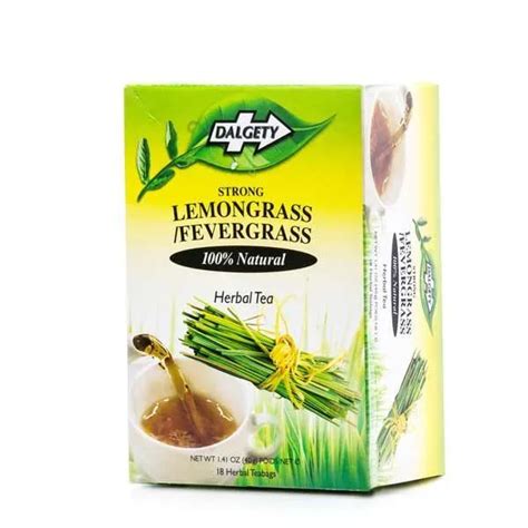 Dalgety Caribbean Lemongrass Fevergrass 18 Tea Bags G Baldwin And Co