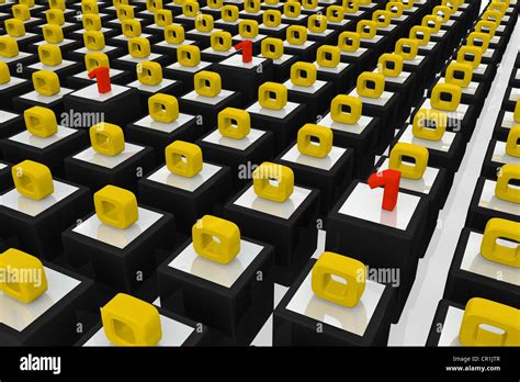 The Concept Of Matrix Data Stock Photo Alamy