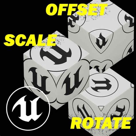 Easy Uv Manipulation Scale Rotate And Offset Textures Unreal Engine