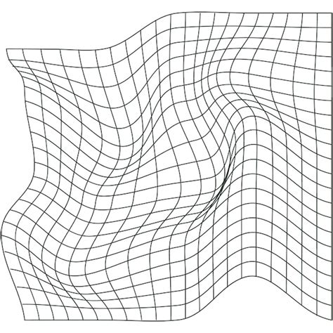 Premium Vector Abstract Distorted Wireframe Wave Vector Curve Surface Background Technology