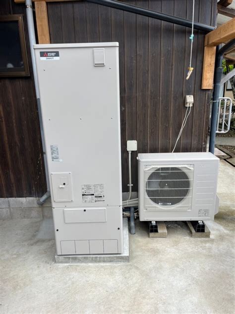 三菱電機エコキュート交換工事 竹田市 大分県セキュリティセンター 太陽光発電 蓄電池 オール電化 住宅 リフォーム エコキュート Ih