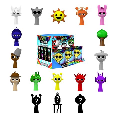Sprunki Plush Amazon Action Figures Mystery Box Sprunki Mystery Box