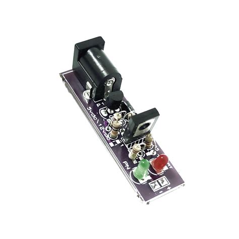 Dc Input Module 5v 12v With Dc Jack And Short Circuit Indication Makers Electronics