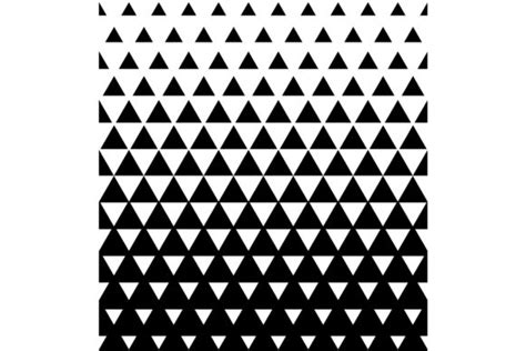 Halftone Triangular Pattern Vector Graphic By Pikepicture · Creative