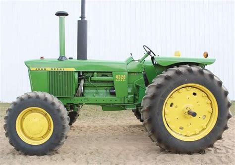 John Deere 4320 Row Crop Tractor 1971 1972 Specs Horsepower