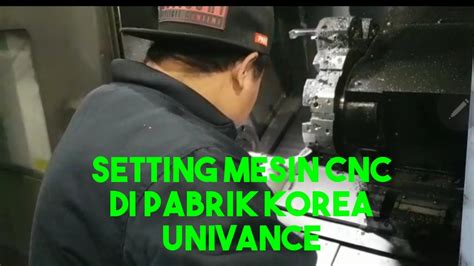 Settingcncprodukunivance Setting Mesin Cnc Produk Univance Youtube