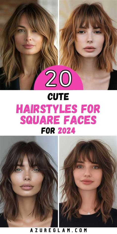 2024s Fashion Forward Hairstyles For Square Faces Find Your Perfect
