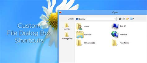 How To Create Custom Shortcuts In Windows File Dialog Box Make Tech Easier