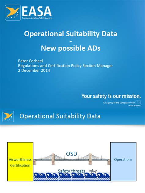 Easa Ad Workshop 2014 07 Osd Ads Pdf