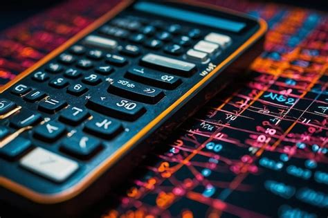Graphing Calculator Premium Ai Generated Image