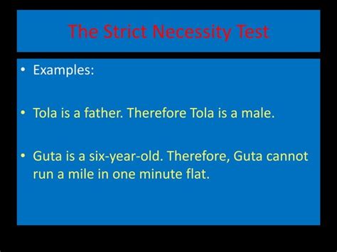 Basic Logical Argument Ppt