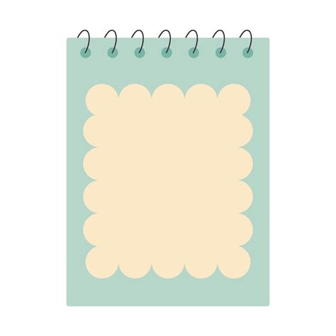 Premium Vector Memo Notepad With Cute Cloud Design Spiral Notebook