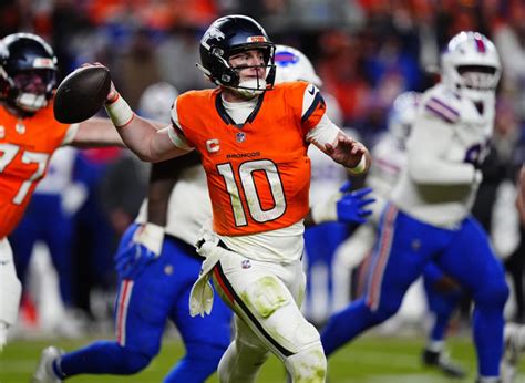 Former Oregon Qb Bo Nix Leads Denver Broncos To Afc Championship Game