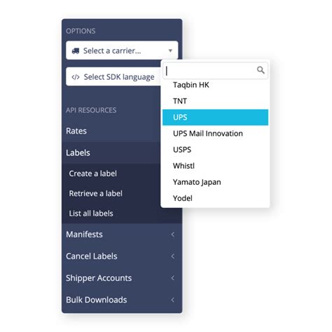Multi Carrier API AfterShip Shipping Features