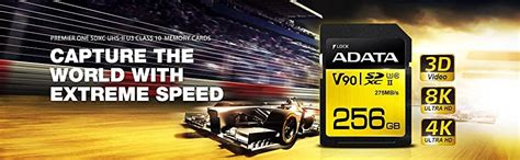 Buy The ADATA Premier ONE SDXC Memory Card GB UHS II U Read Up To ASDX GUII CL