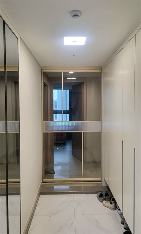 수성범어더블유 아파트중문 원슬라이딩도어 노출형시공 대구중문 경산중문 경북중문 네이버 블로그