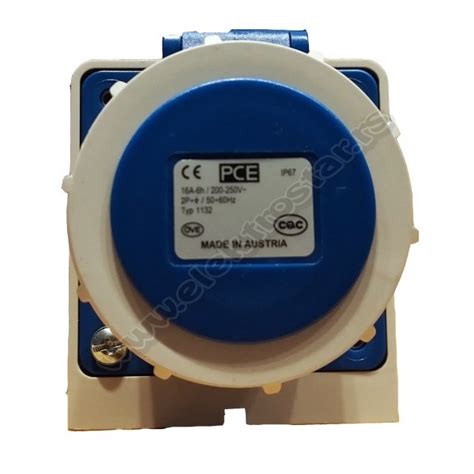 Prikljucnica Pce 3x16a Ip67 Uko Uto Elektrostar