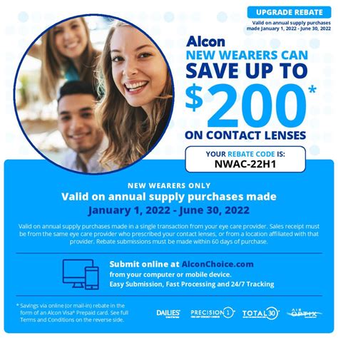 Alcon Precision 1 Rebate 2026