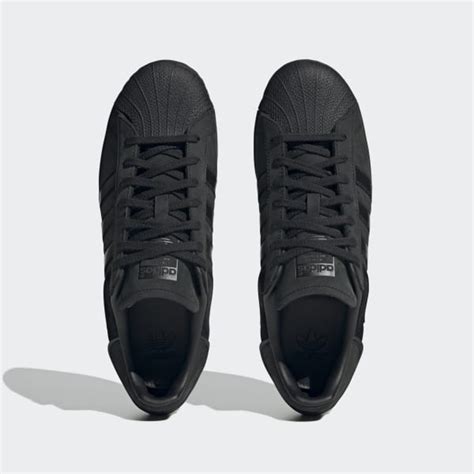 Adidas Superstar Shoes Black Mens Lifestyle