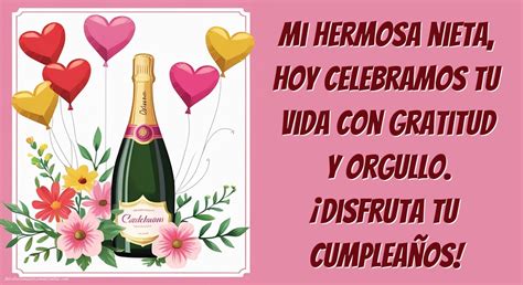 Imágenes Con Frases De Feliz Cumpleaños Nieta