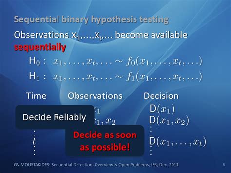 ppt sequential detection overview and open problems powerpoint