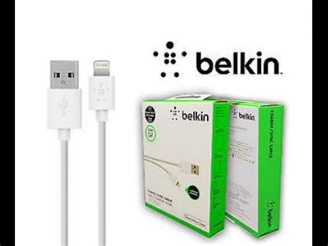 Кабель Belkin для Iphone, Ipad - YouTube
