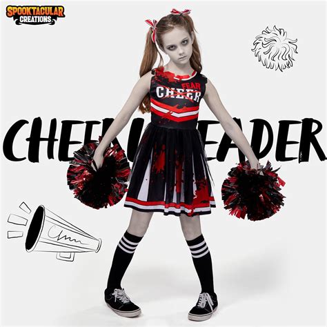 Spooktacular Creations Halloween Cheerleader Costume Qatar Ubuy